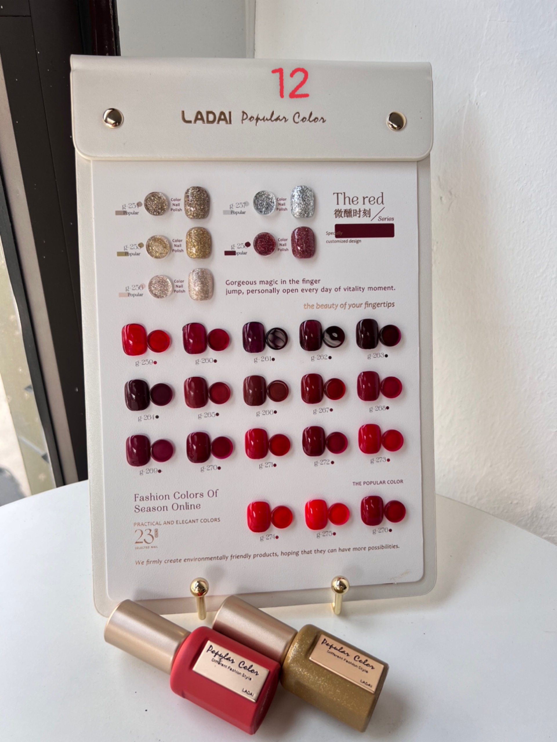 Set sơn Ladai 368M (set nhỏ 23 màu) - mã 12